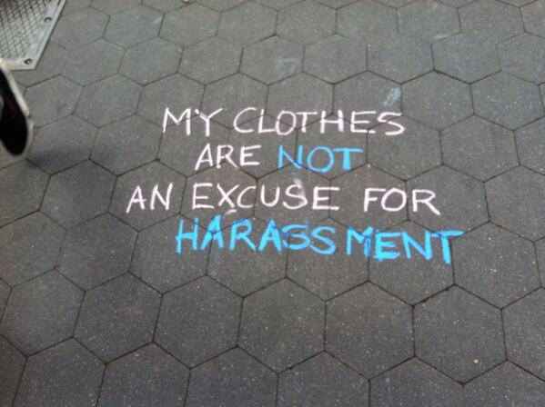 International Anti-Street Harassment Week: Posters, Photos - Notes from ...