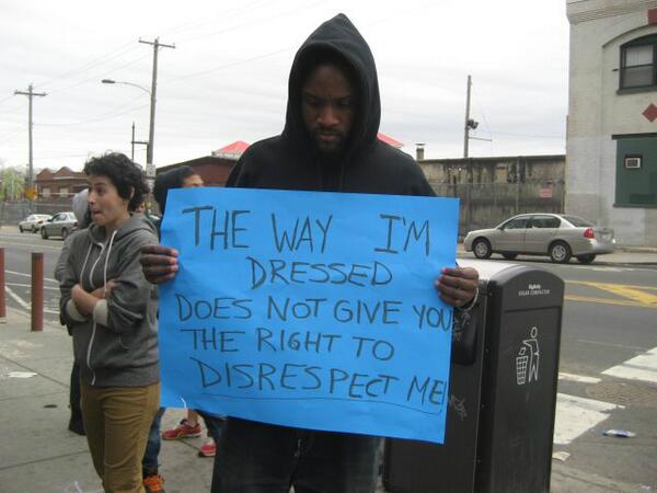International Anti-Street Harassment Week: Posters, Photos - Notes from ...